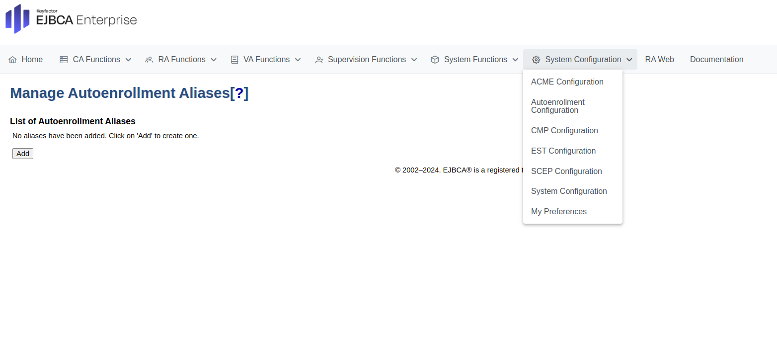 Microsoft Auto-enrollment Operations