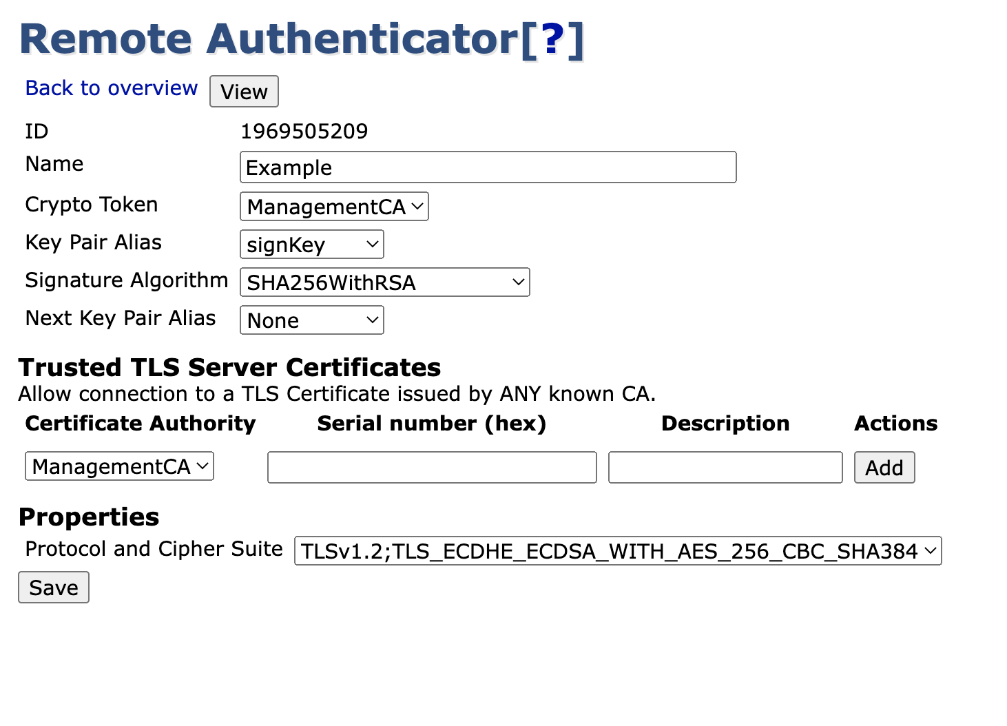 Remote Authenticators Overview