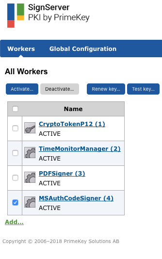 Authenticode Code Signing