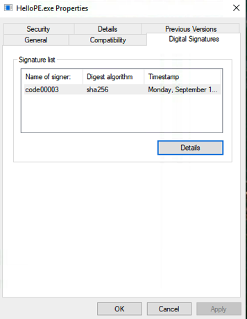 Authenticode Code Signing
