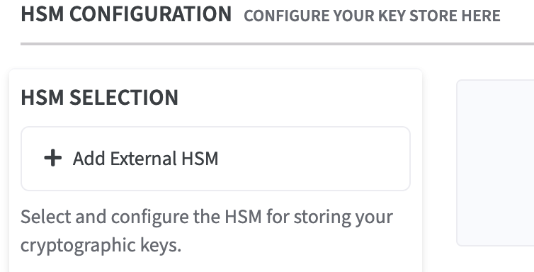 Security: Configuring a Luna HSM