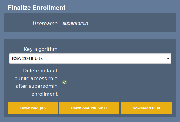 Quick Start Guide - Start EJBCA Container with Client Certificate ... Quick Start Guide - Start EJBCA Container with Client Certificate ...